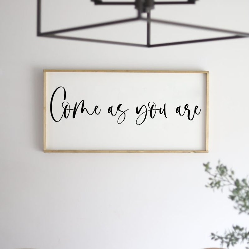 Come as You Are - Etsy