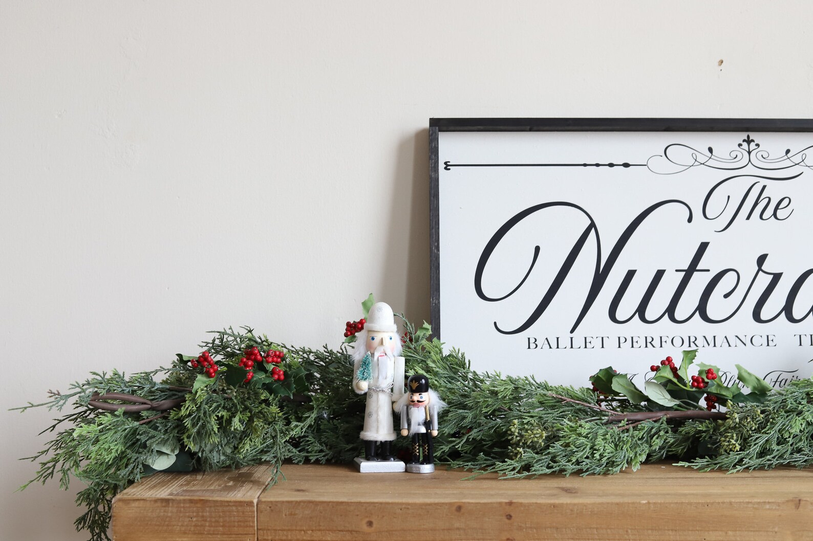 Nutcracker Ballet Sign Farmhouse Christmas Sign Christmas | Etsy