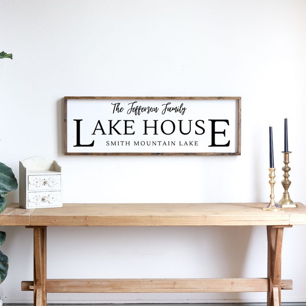 Lake House Sign - Etsy