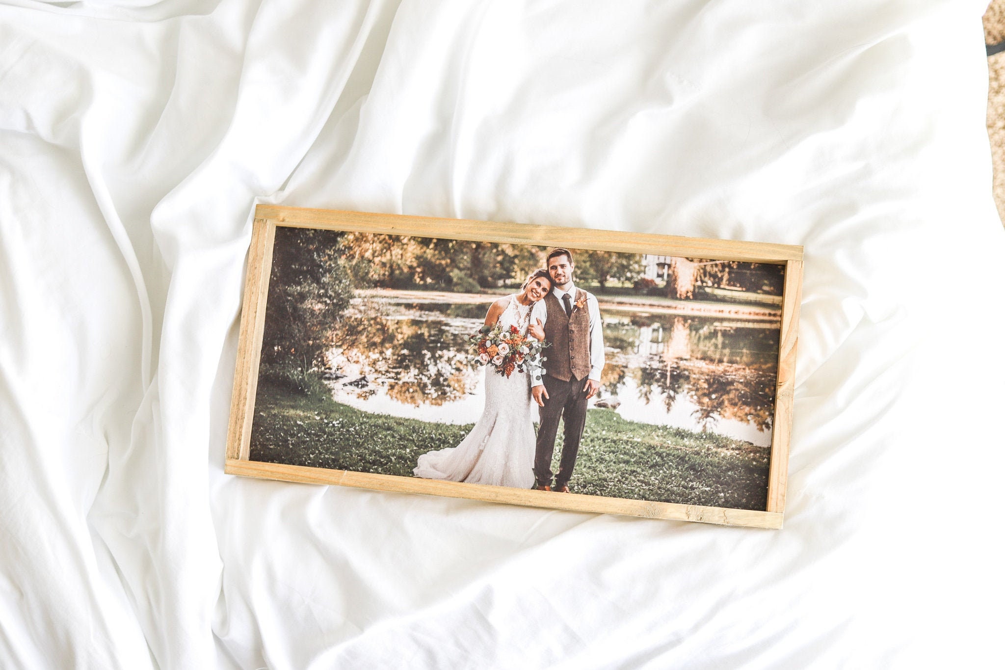 Photo Wood Framed Sign Wood Framed Picture Signs Family | Etsy