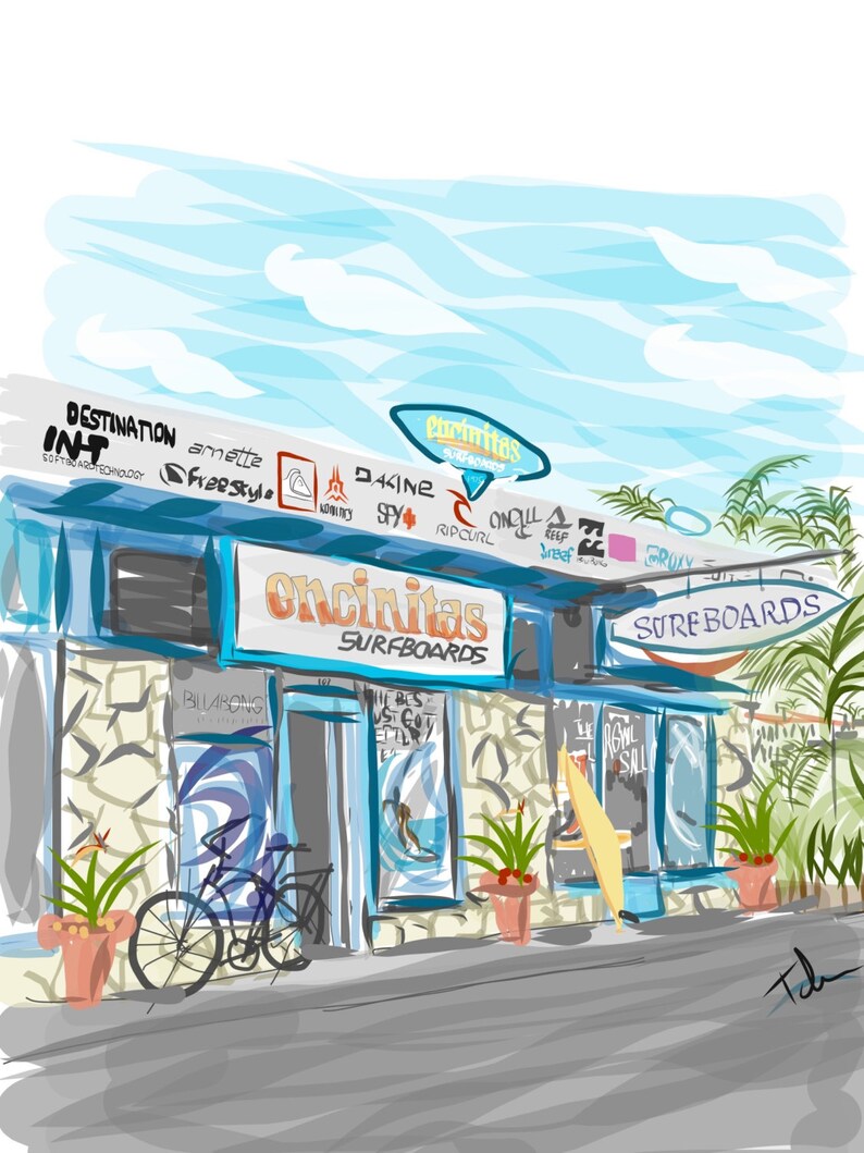 Encinitas Surf Shop - Etsy