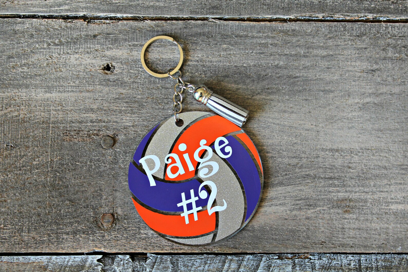 Volleyball Keychain Volleyball Bag Tag Volleyball Coach - Etsy