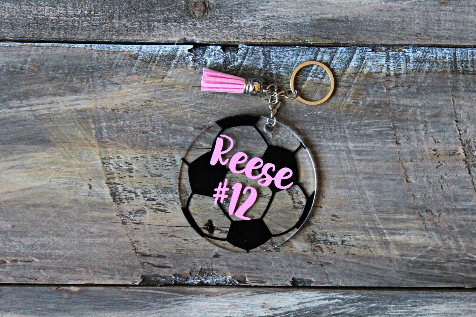 Personalized Soccer Gift Soccer Keychain Soccer Bag Tag - Etsy