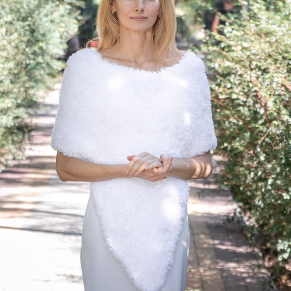 Bridal Poncho - Etsy