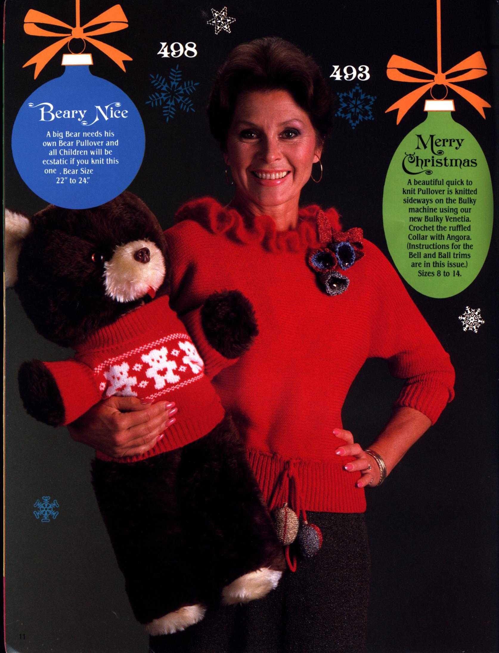 Christmas Machine Knitting Patterns PDF Magazine "knitking Volume No1 ...