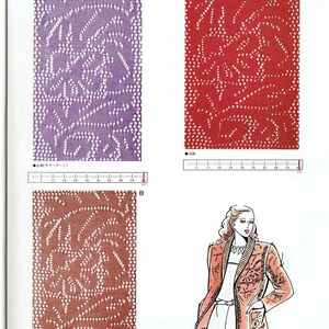 Lace Charts for Electronic Knitting Machines 60 Stitches/150 Rows ...