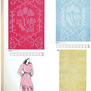 Lace Charts for Electronic Knitting Machines 60 Stitches/150 Rows ...