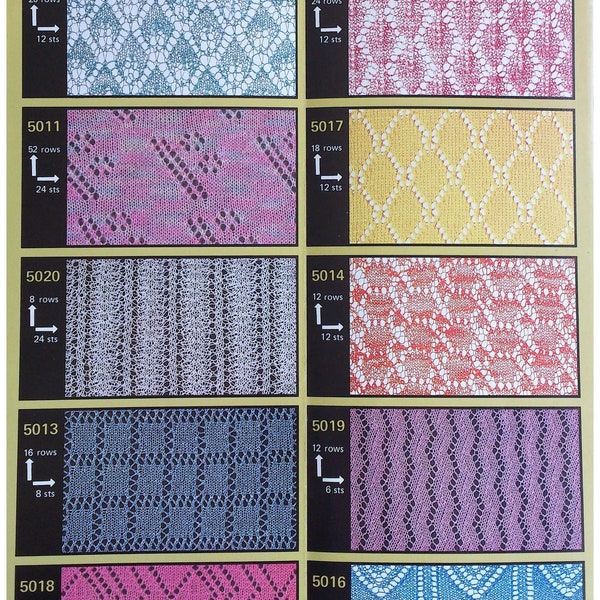 Singer Knitting Machine Punch Cards - Etsy