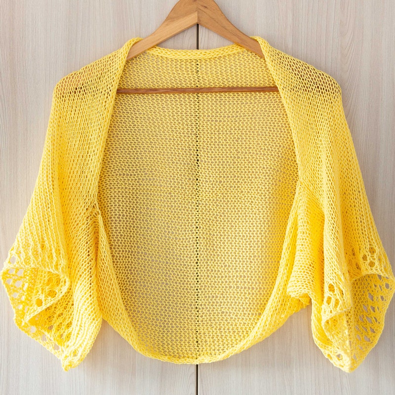 Knit Shrug Pattern - Etsy