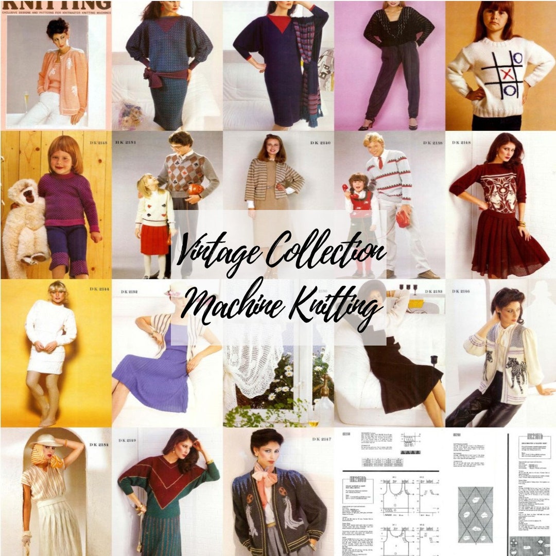Vintage Magazine "modern Knitting" for Knitmaster Knitting Machines 18 ...