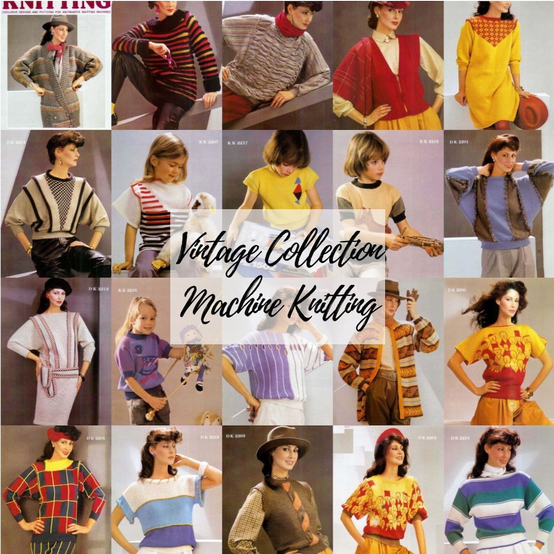 Vintage Magazine "modern Knitting" for Knitmaster Knitting Machines 20 ...