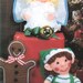 6 Crochet Patterns Christmas Gingerbread Man Reindeer Snowman Santa ...