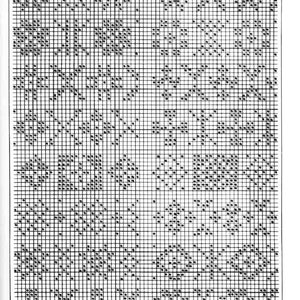 Fair Isle Charts Collection Traditional Fairisle Knitting Patterns ...