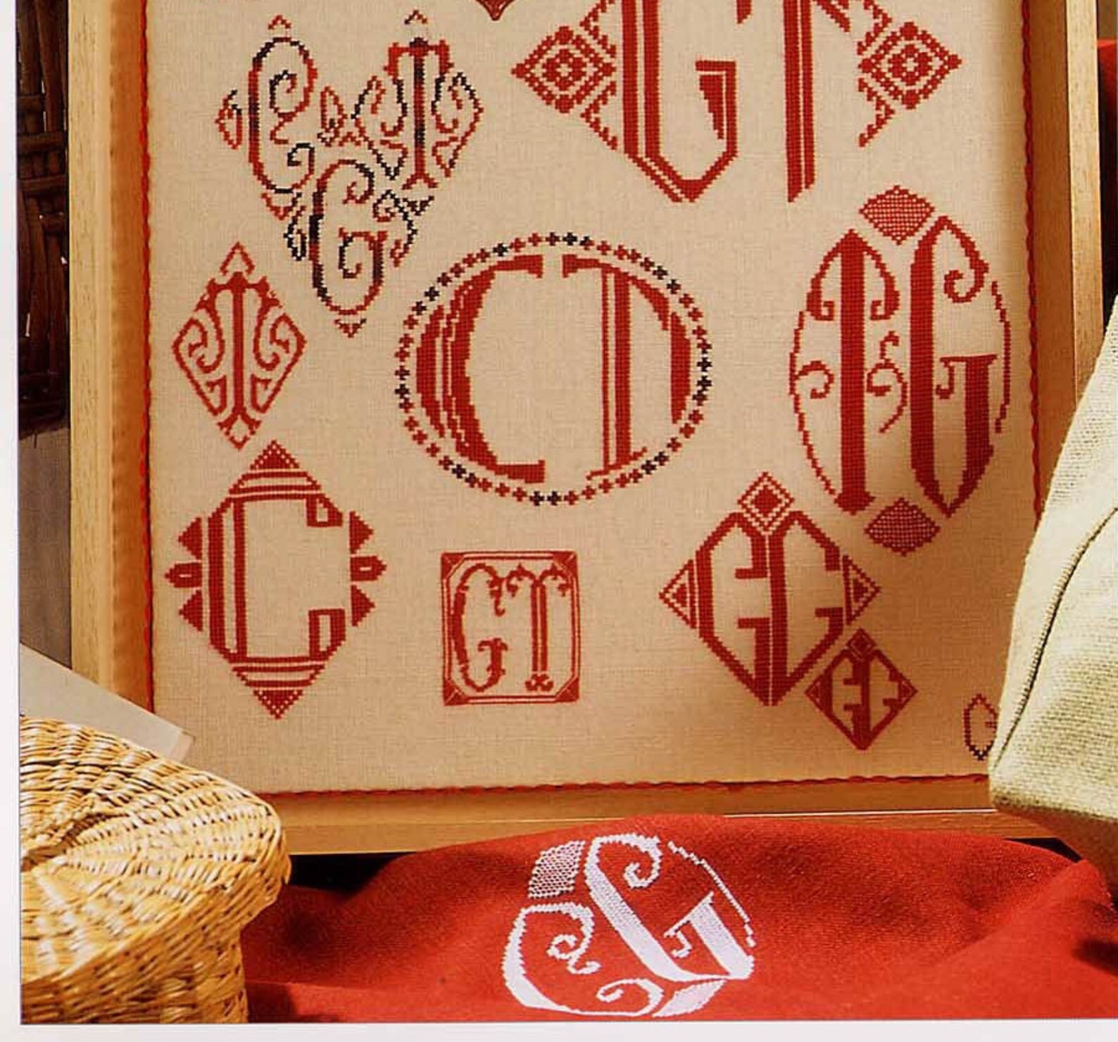 PDF Set of Monograms Charts, 55 Pages, Calligraphy Calligraphic ...