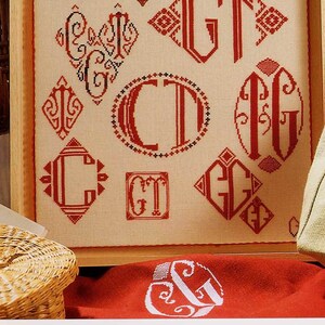 PDF Set of Monograms Charts, 55 Pages, Calligraphy Calligraphic ...