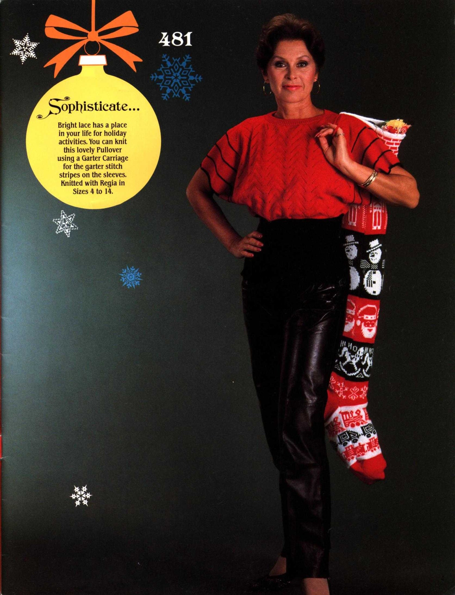 Christmas Machine Knitting Patterns PDF Magazine "knitking Volume No1 ...