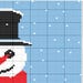 Snowman Chart for Hand and Machine Knitting – Colorwork, Fair Isle ...