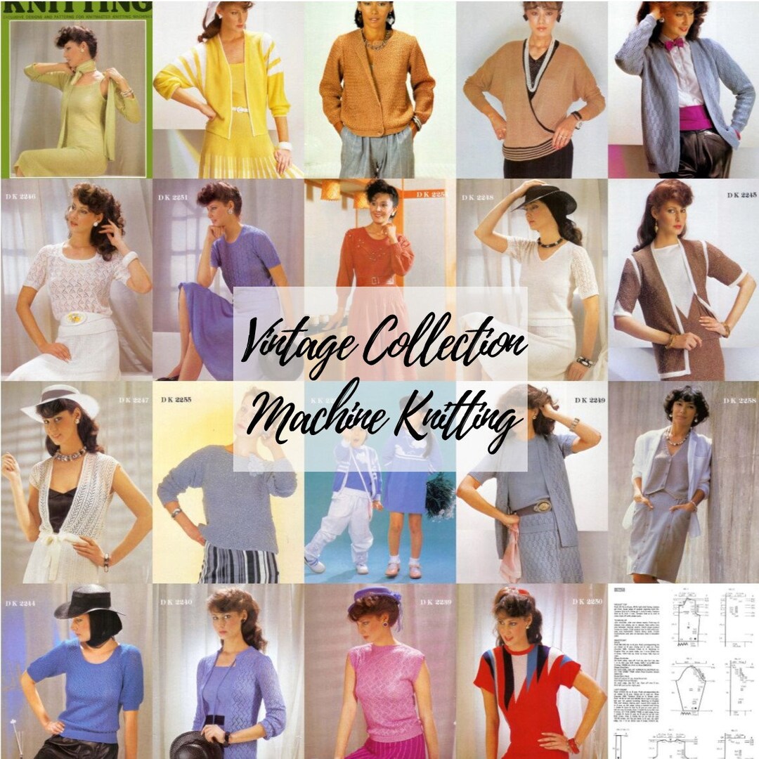 Vintage Magazine "modern Knitting" for Knitmaster Knitting Machines 19 ...