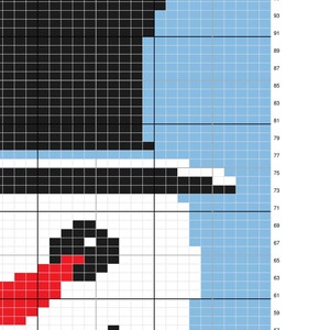 Snowman Chart for Hand and Machine Knitting – Colorwork, Fair Isle ...