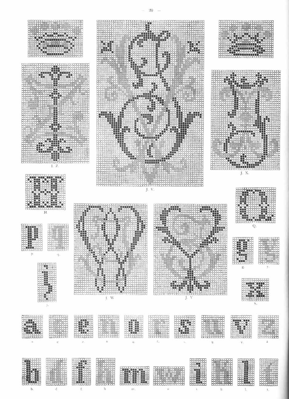 PDF Set of Monograms Charts, 40 Pages, Calligraphy Calligraphic Letters ...