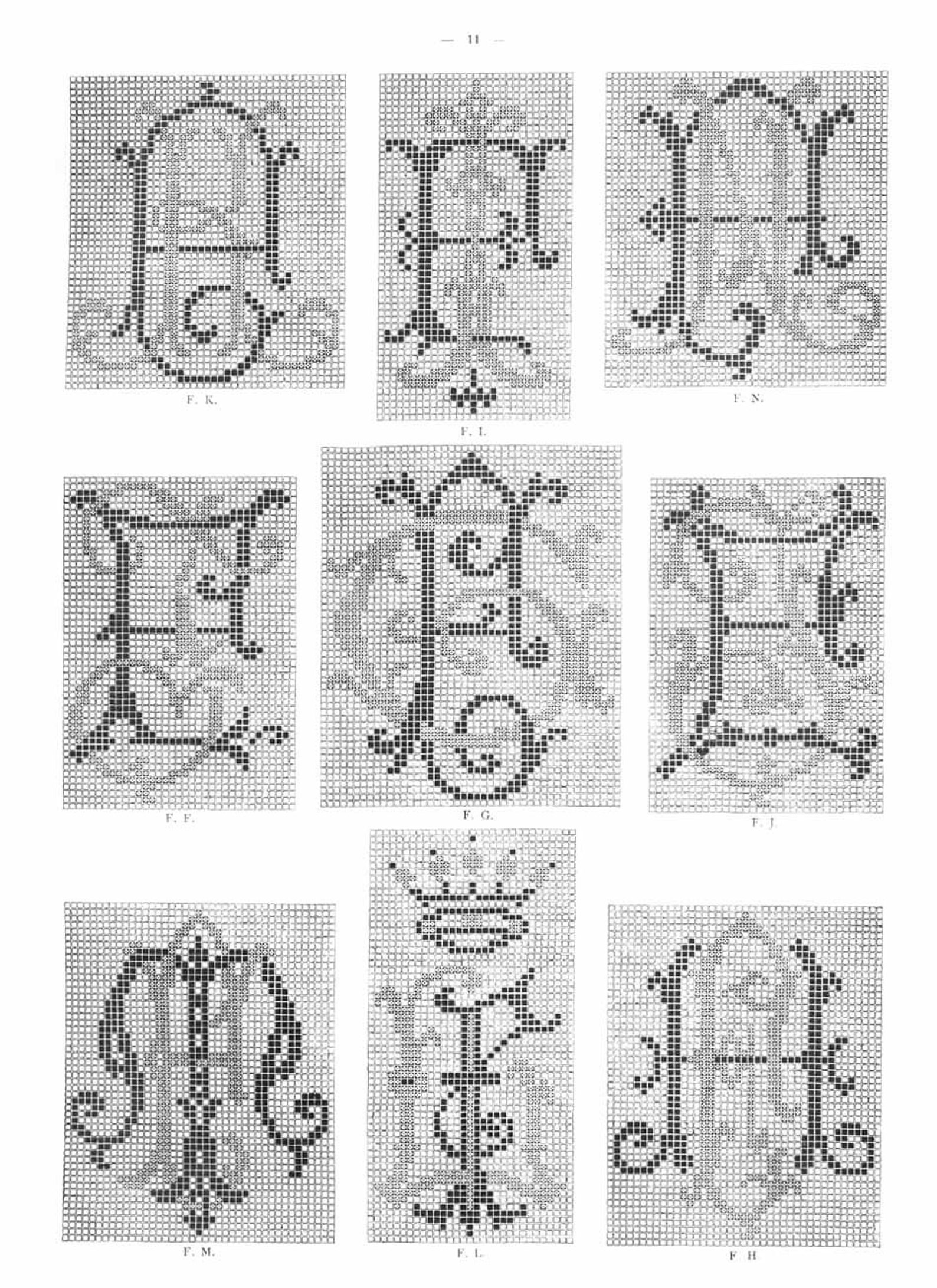 PDF Set of Monograms Charts, 40 Pages, Calligraphy Calligraphic Letters ...