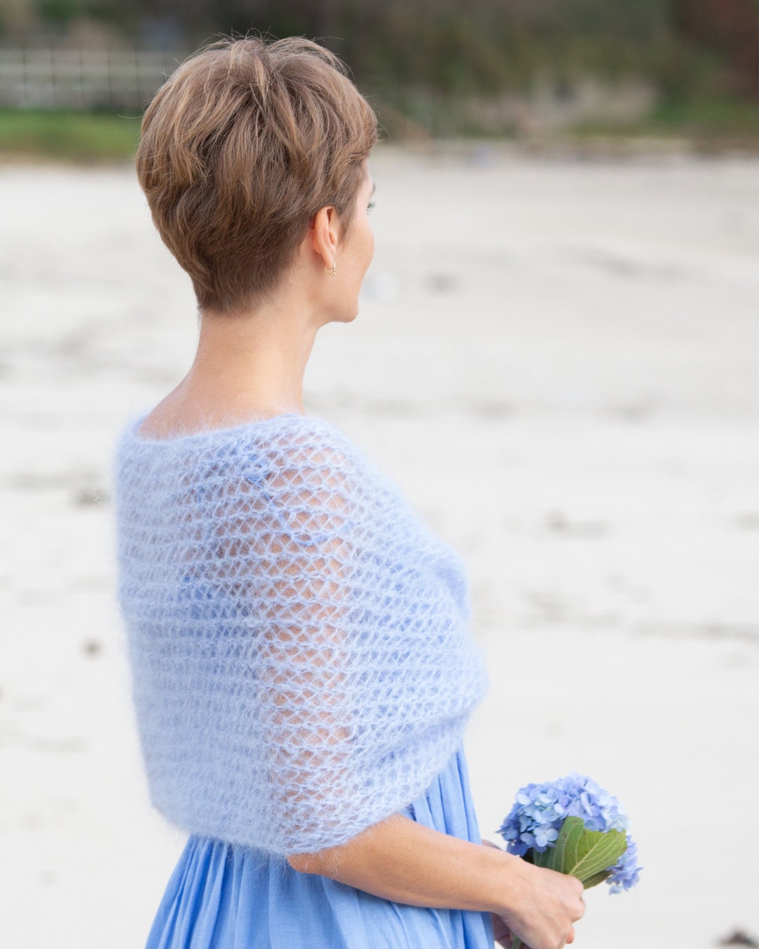 KNITTING PATTERN Knit Infinity Cape Pdf Tutorial Very Easy Beginner ...