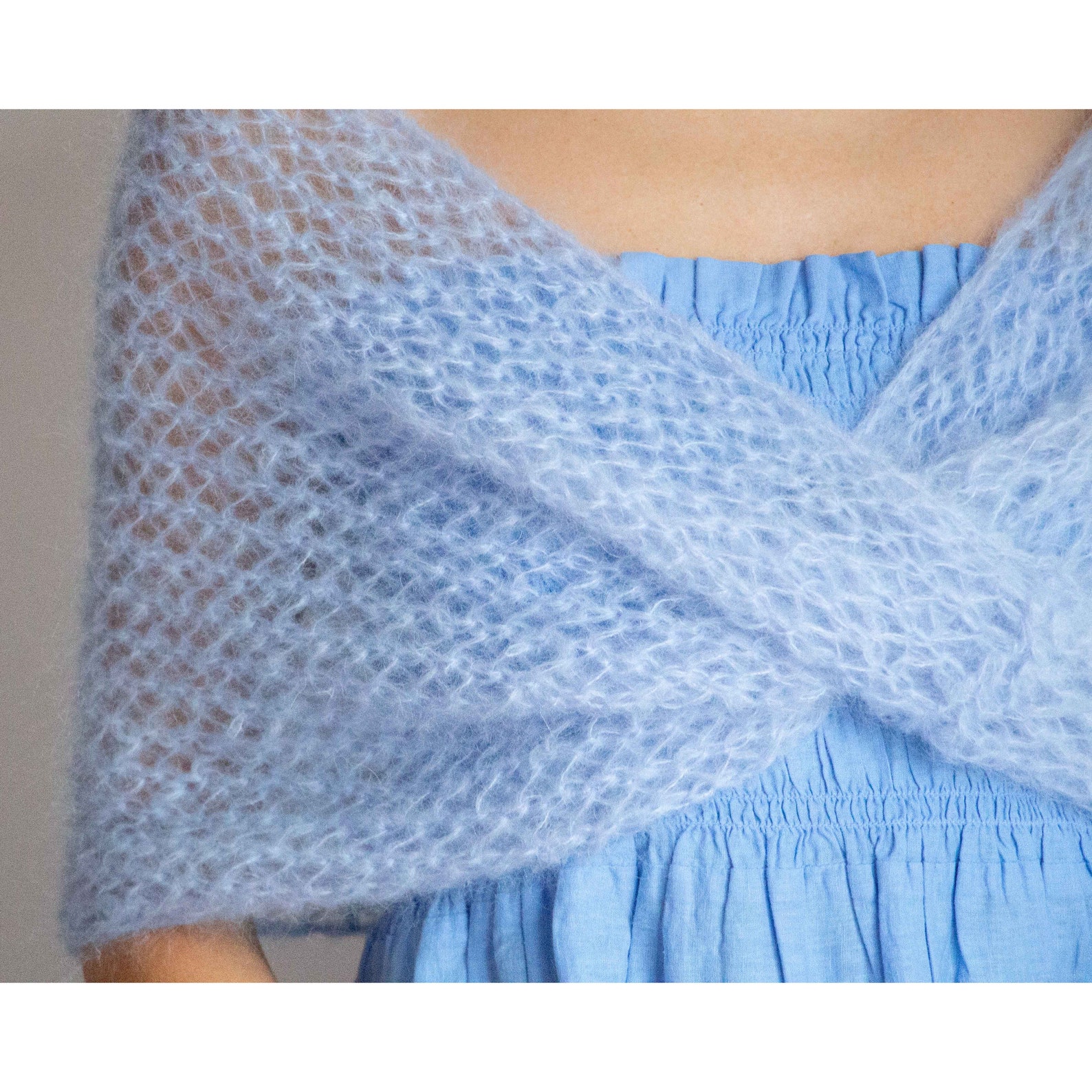 KNITTING PATTERN Knit Infinity Shawl Pdf Tutorial Wedding Wrap Very ...