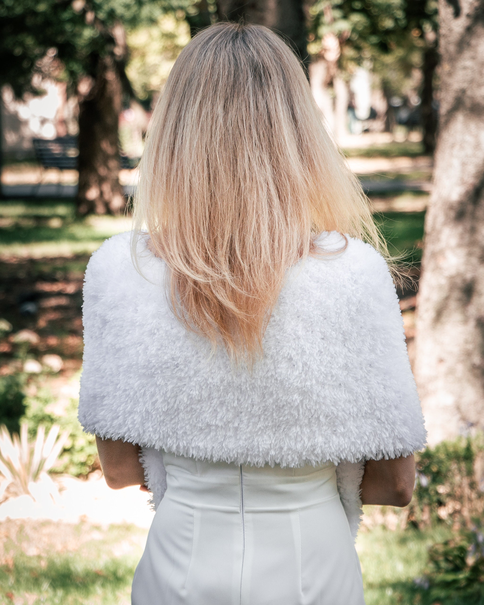 KNITTING PATTERN Knit Bridal Poncho Pdf Pattern Beginner Easy Tutorial ...