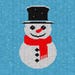 Snowman Chart for Hand and Machine Knitting – Colorwork, Fair Isle ...