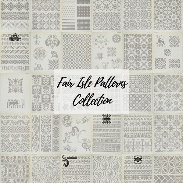 Fair Isle Pattern - Etsy