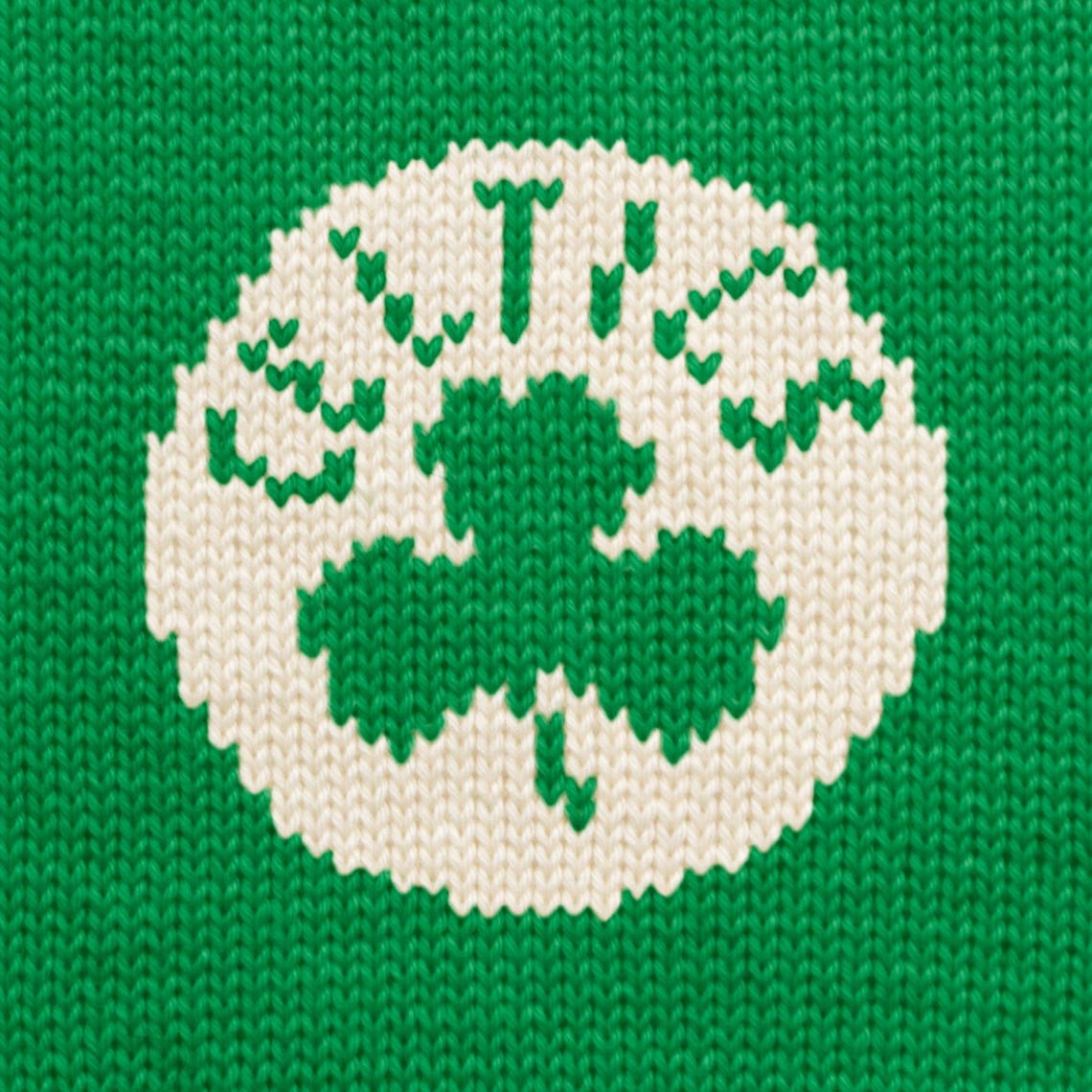 Celtics Knitting Chart - PDF Digital Download - Signature Shamrock ...
