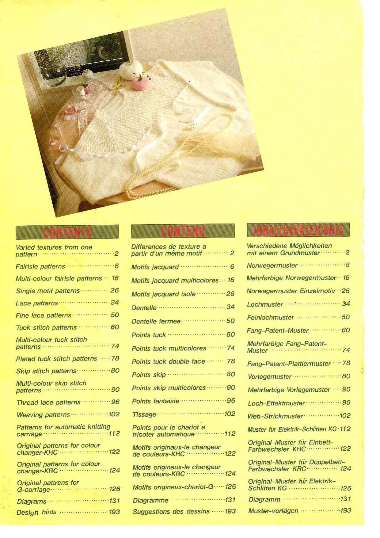 Stitch World Pattern Book 196 Pages Pdf Ebook Electronic Knitting ...