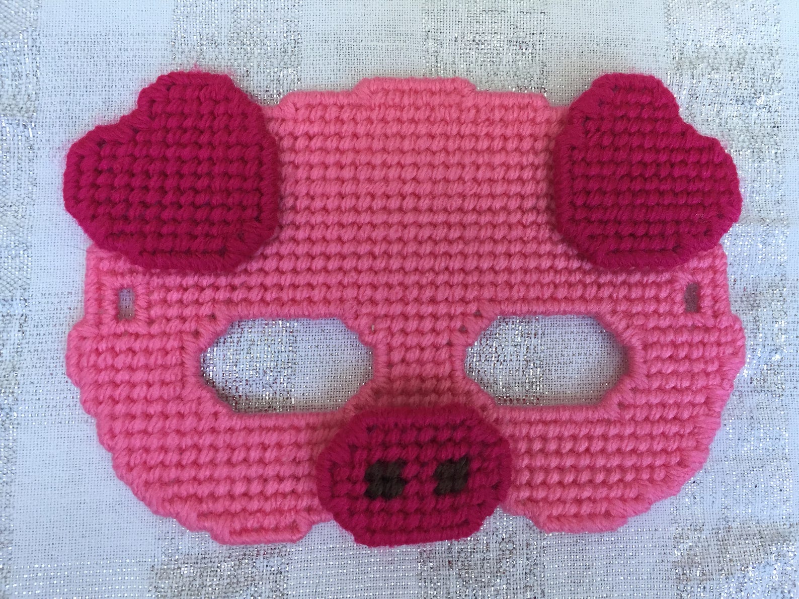 Plastic Canvas Pattern Dress up Masks for Kid Halloween Costume ...