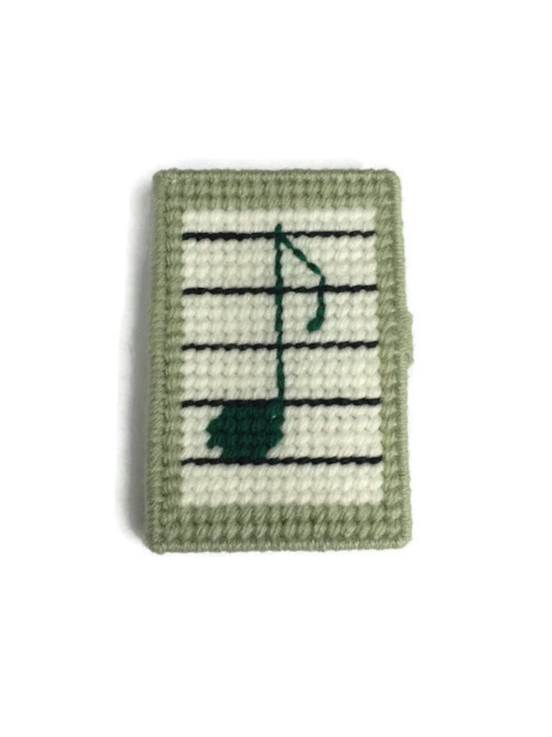 Music Note Needle Book Minder Plastic Canvas E-pattern Instant Download ...