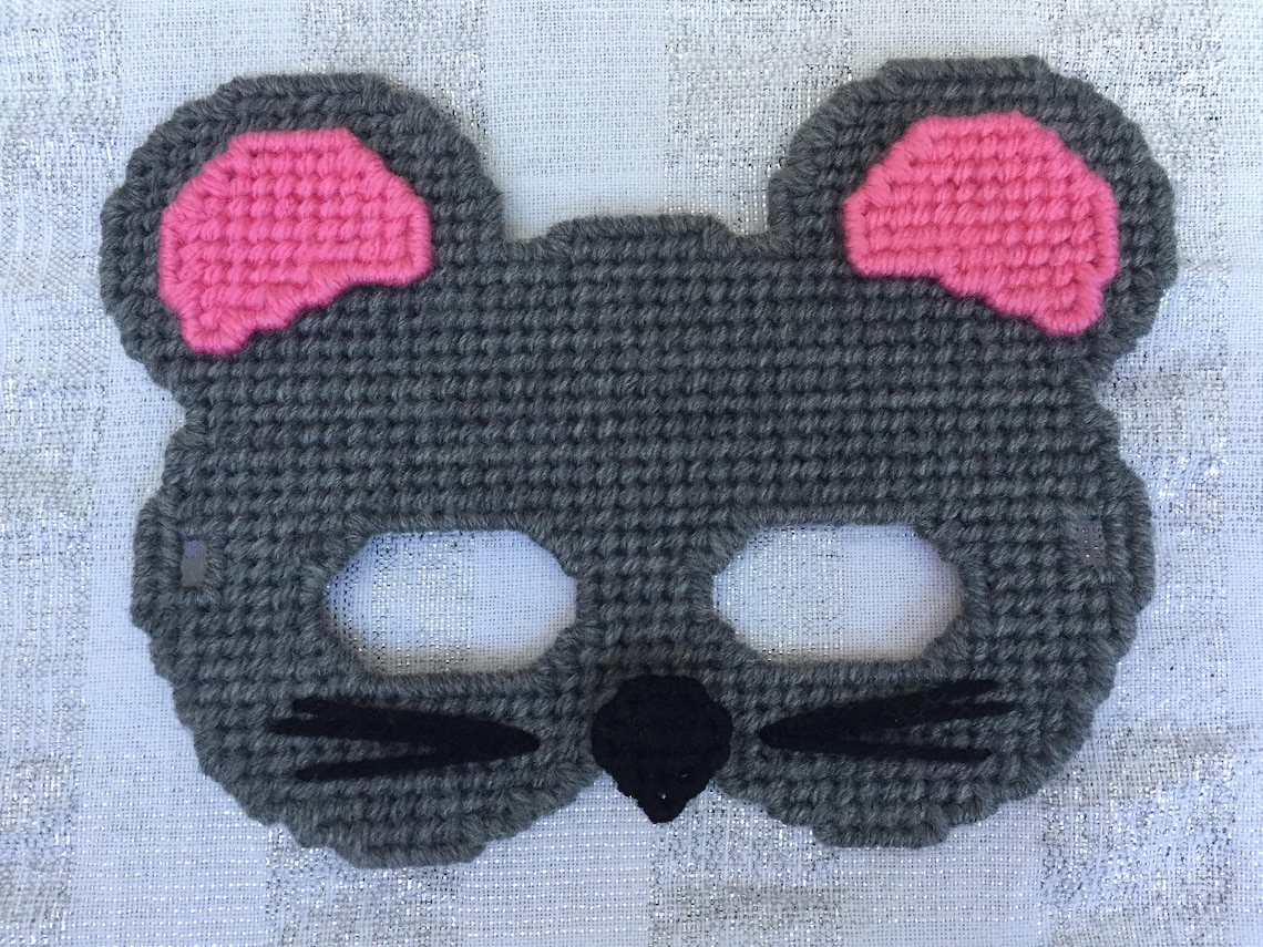 Plastic Canvas Pattern Dress up Masks for Kid Halloween - Etsy