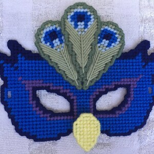 Plastic Canvas Pattern Dress up Masks for Kid Halloween Costume ...