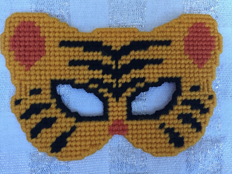 Plastic Canvas Pattern Dress up Masks for Kid Halloween - Etsy Canada