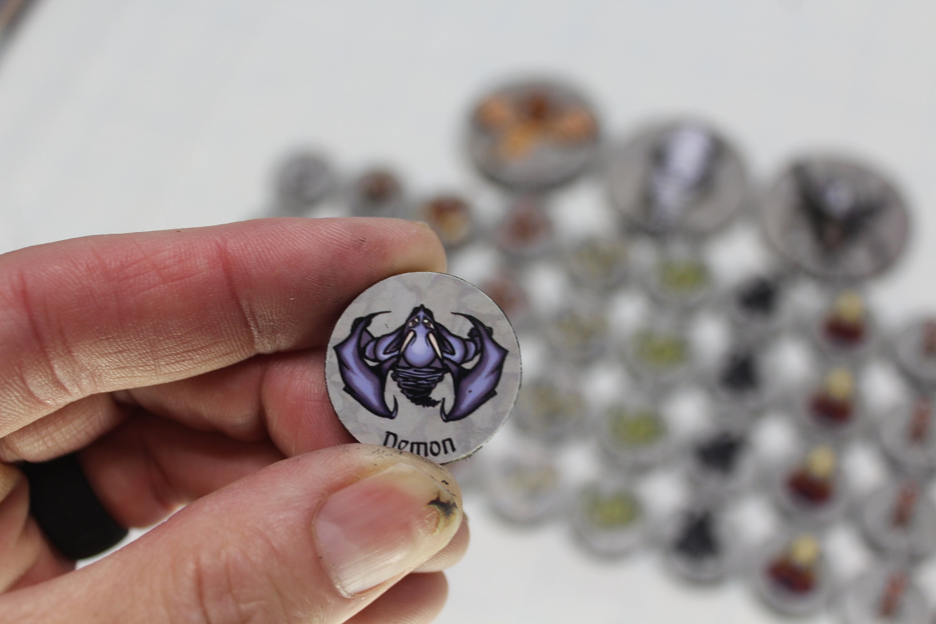 Monster Expansion 5 Tabletop RPG 2-dimensional Miniatures Game Tokens D ...