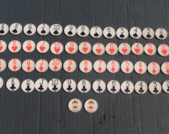 Playing Card Tokens - Etsy