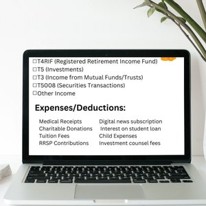 Tax Checklist Preparer Checklist Cheat Sheet Tax Return Income Tax Prep ...