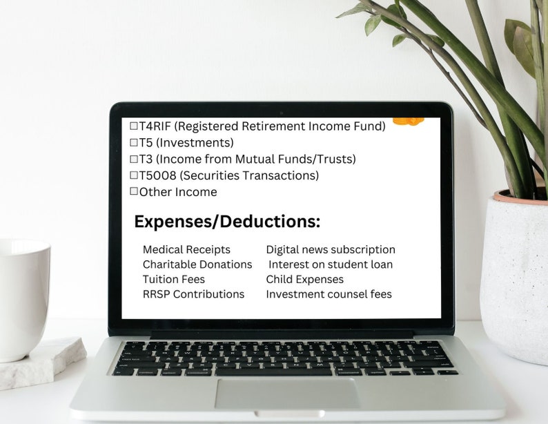 Tax Checklist Preparer Checklist Cheat Sheet Tax Return Income Tax Prep ...