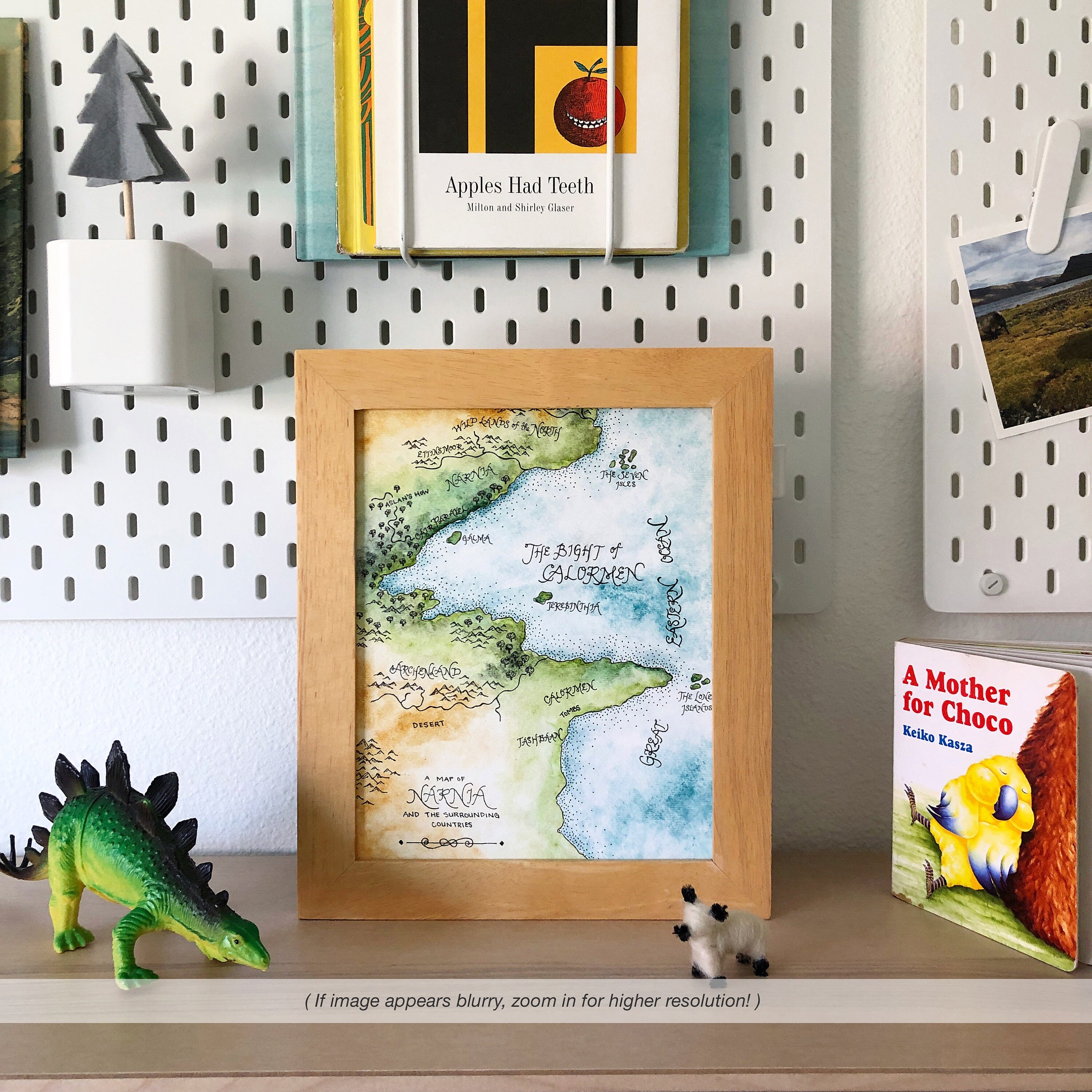 PRINTABLE Chronicles of Narnia Print Narnia Map Watercolor - Etsy