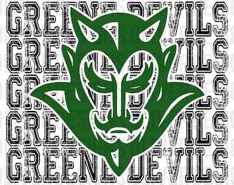 Green Devils Png - Etsy