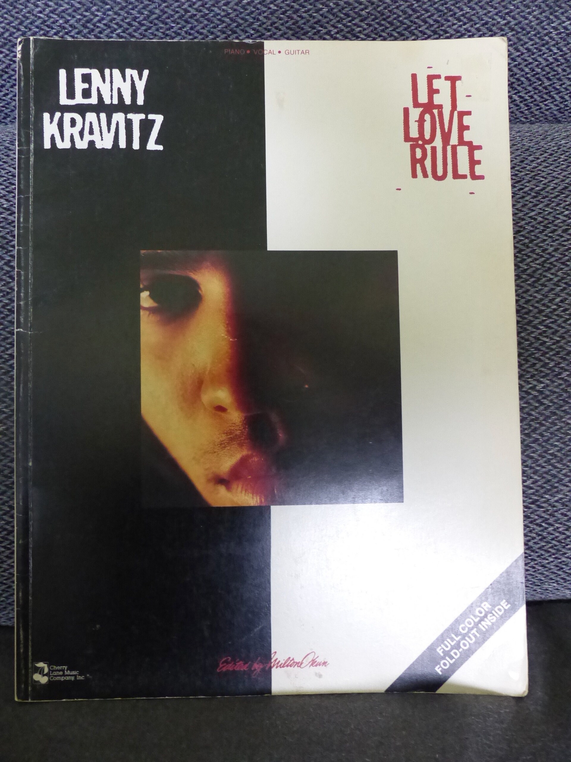 1990 LET LOVE RULE Lenny Kravitz Cancionero de Piano/Voz/Guitarra ...