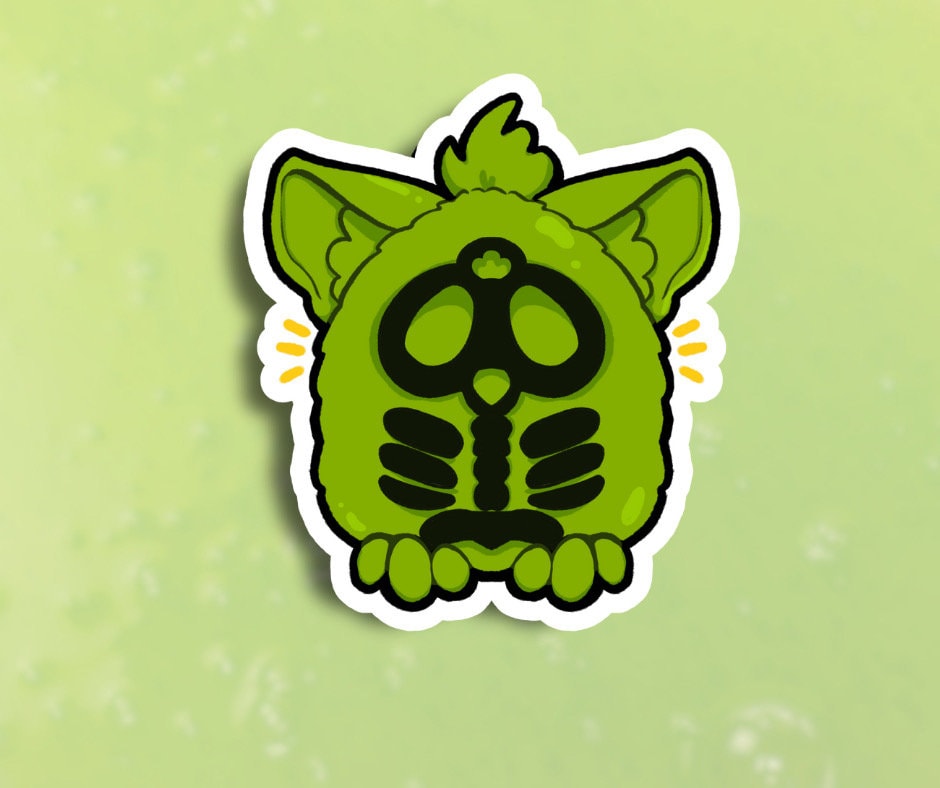 Furby Goo Slime Clown Cry Baby Cake Birthday Cute Kawaii Anime Toy ...