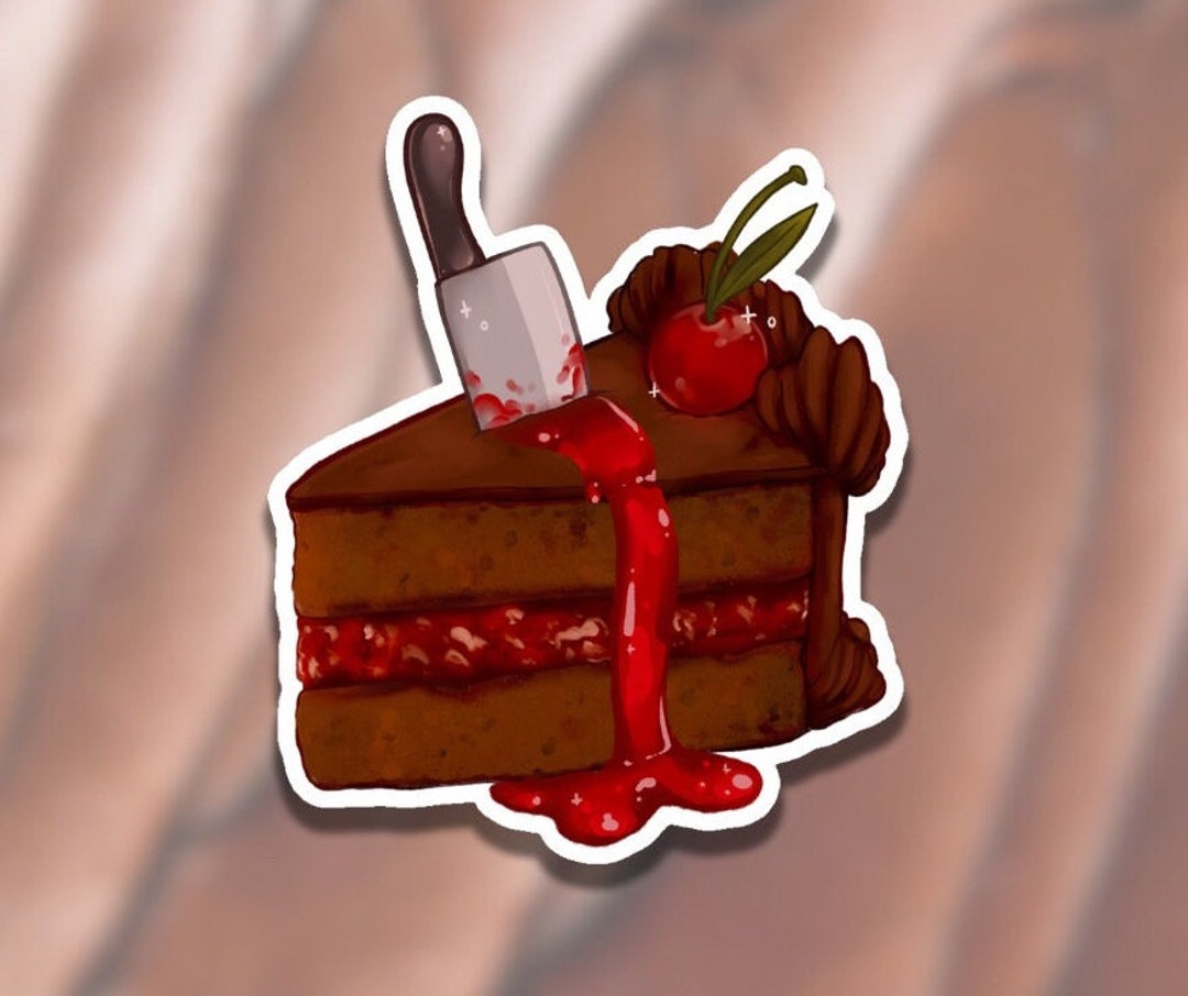 Cake Dessert Goth Horror Chocolate Frosting Guro Gory Bloody Valentine ...