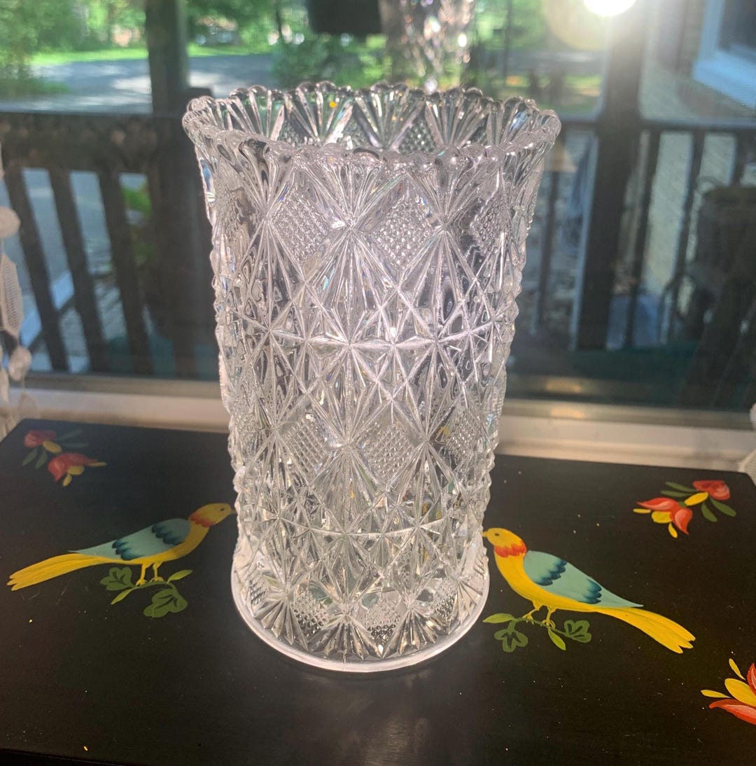 1905 Antique Vase Tube Style Bouquet Pattern Teutonic Manufactured by Mckee - Etsy