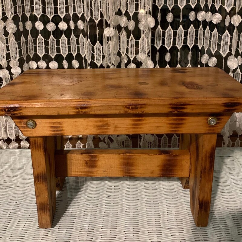 Small Wooden Bench - Etsy