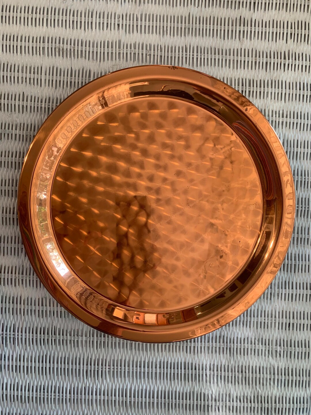 Coppercraft Guild Taunton Massachusetts Copper Serving Tray Platter Vtg ...