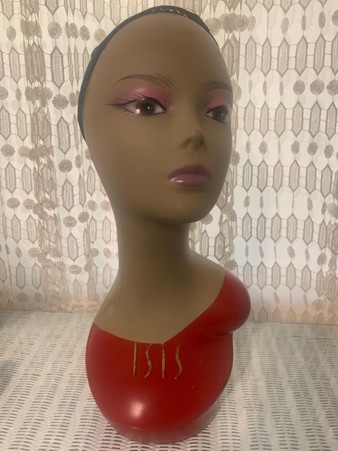 Isis Mannequin Wig Head Bust 17 3/4” Tall - Etsy